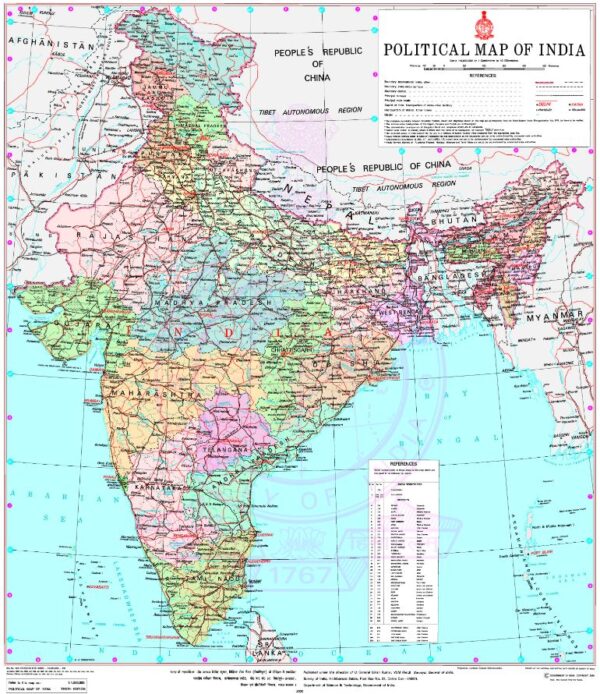 Political Map of India: An Overview | Edvnce